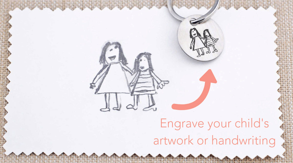 11 Gifts Made with Kid's Handwriting and Artwork - Love, Georgie