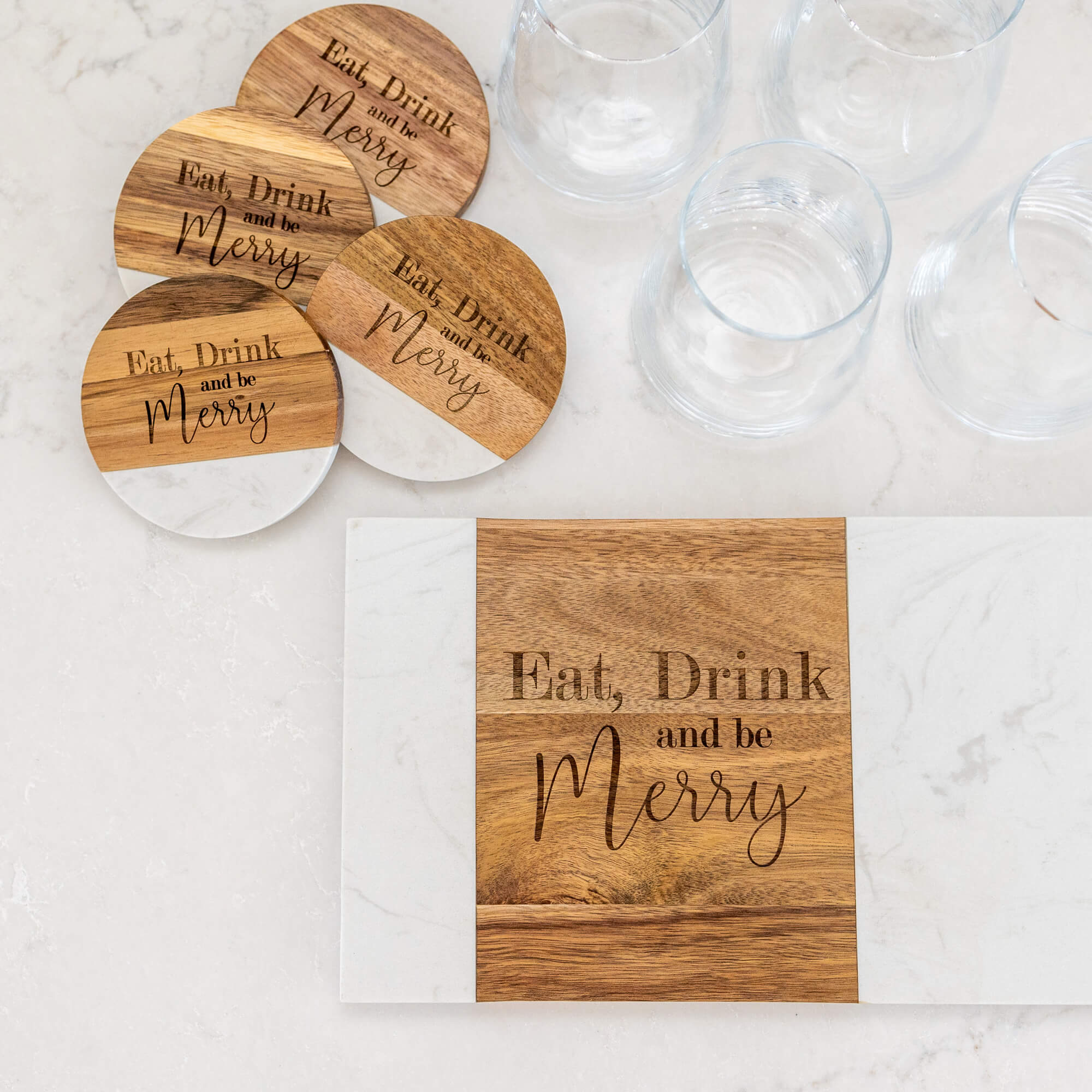 Eat, Drink, and Be Merry - 9 pc Gift Set - Love, Georgie