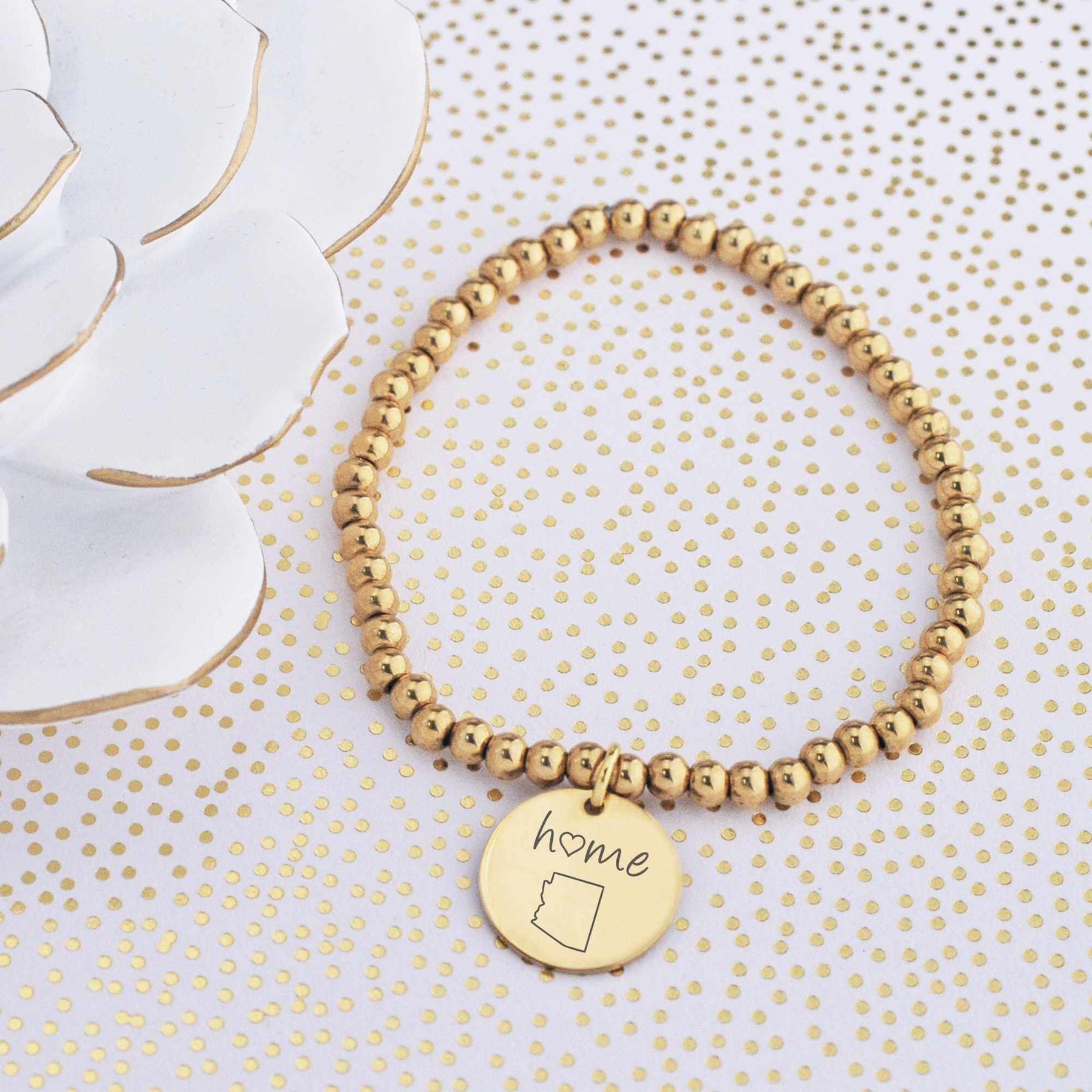 Home State Stretch Bracelet - Love, Georgie