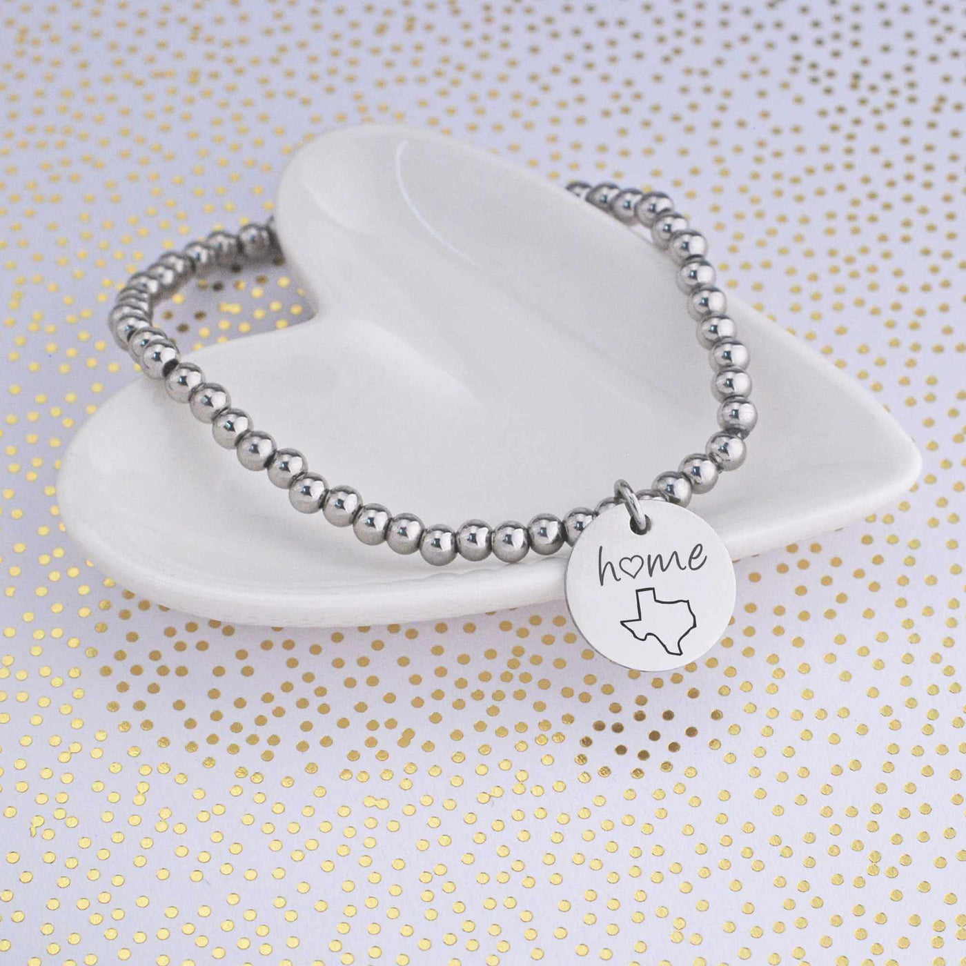 Home State Stretch Bracelet - Love, Georgie