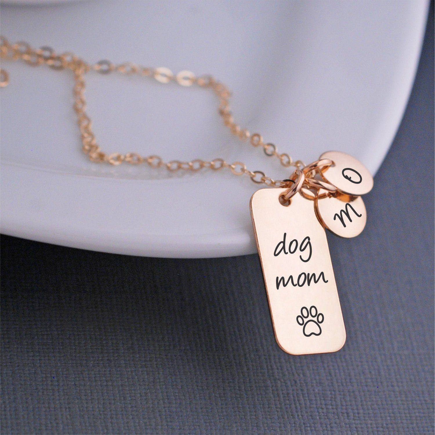 Dog Mom Necklace | Personalized Dog Mom Gift - Love, Georgie