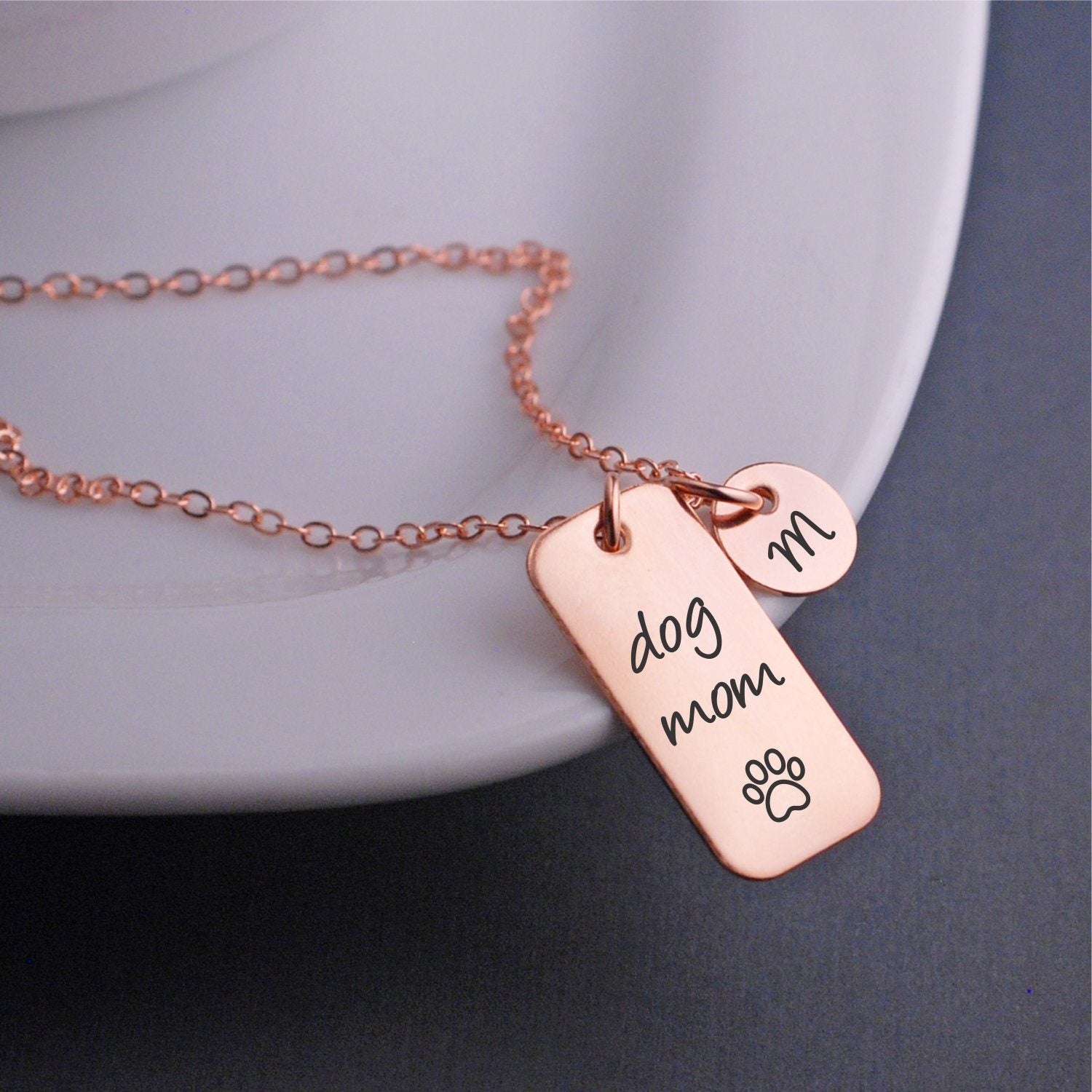 Dog Mom Necklace | Personalized Dog Mom Gift - Love, Georgie