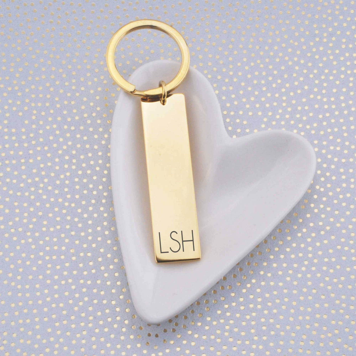 Custom Monogram Keychain | Shop Personalized Keychains - Love, Georgie