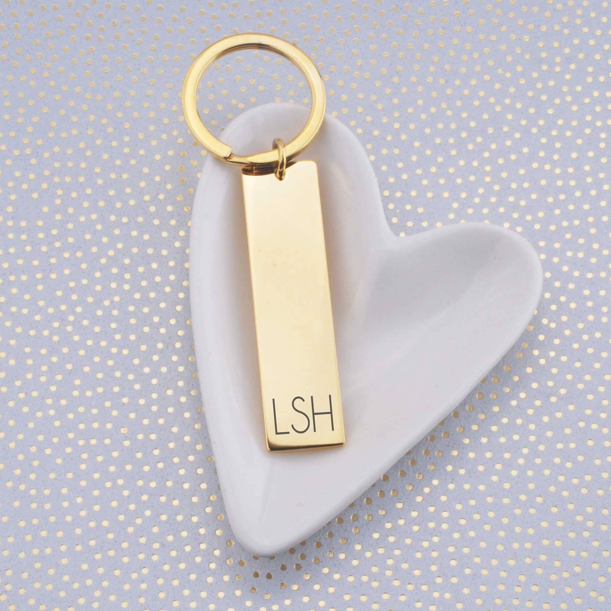 Custom Monogram Keychain | Shop Personalized Keychains - Love, Georgie