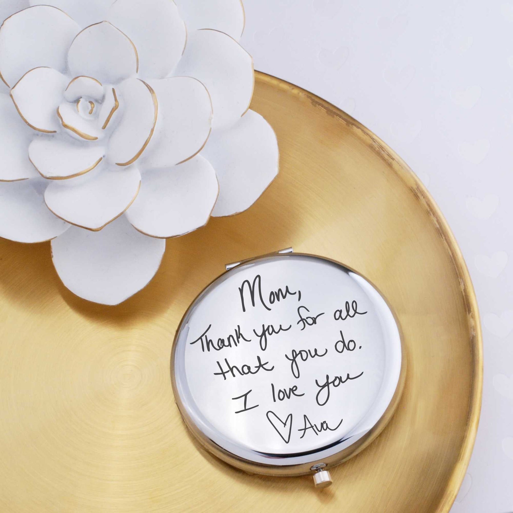 Personalized Handwriting Gifts - Engraved Handwritten Gifts - Love, Georgie