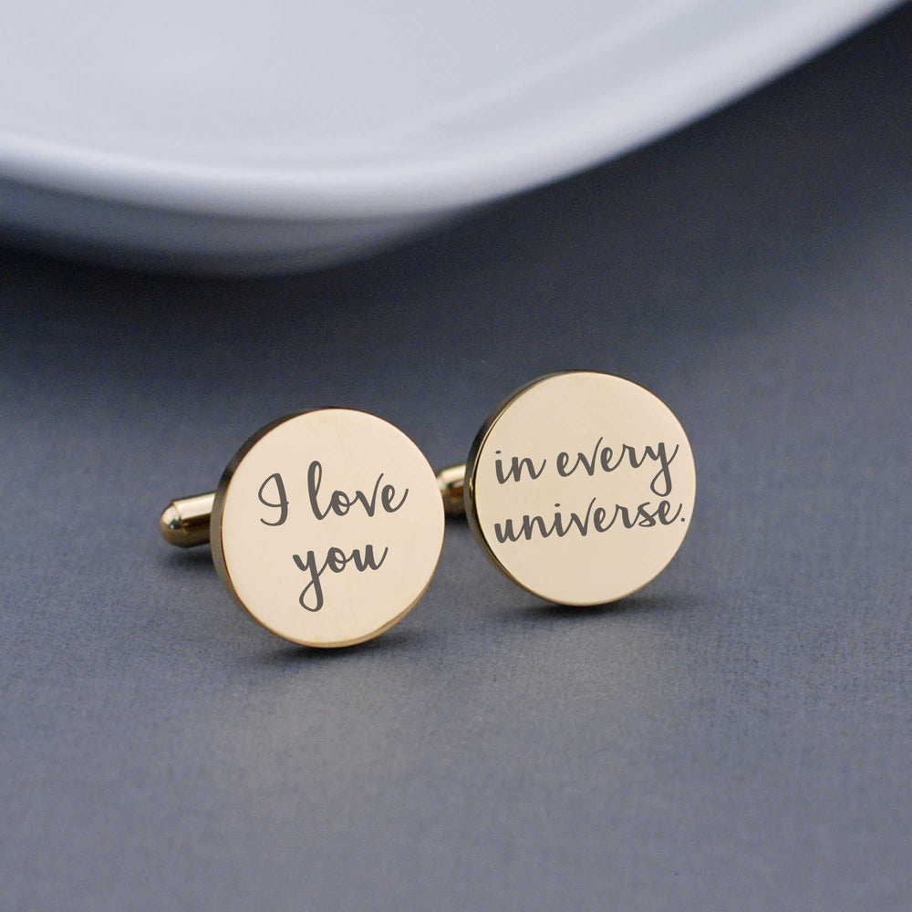 Custom Cufflinks For Groom | Personalized & Engraved Cufflinks Page 2 - Love, Georgie