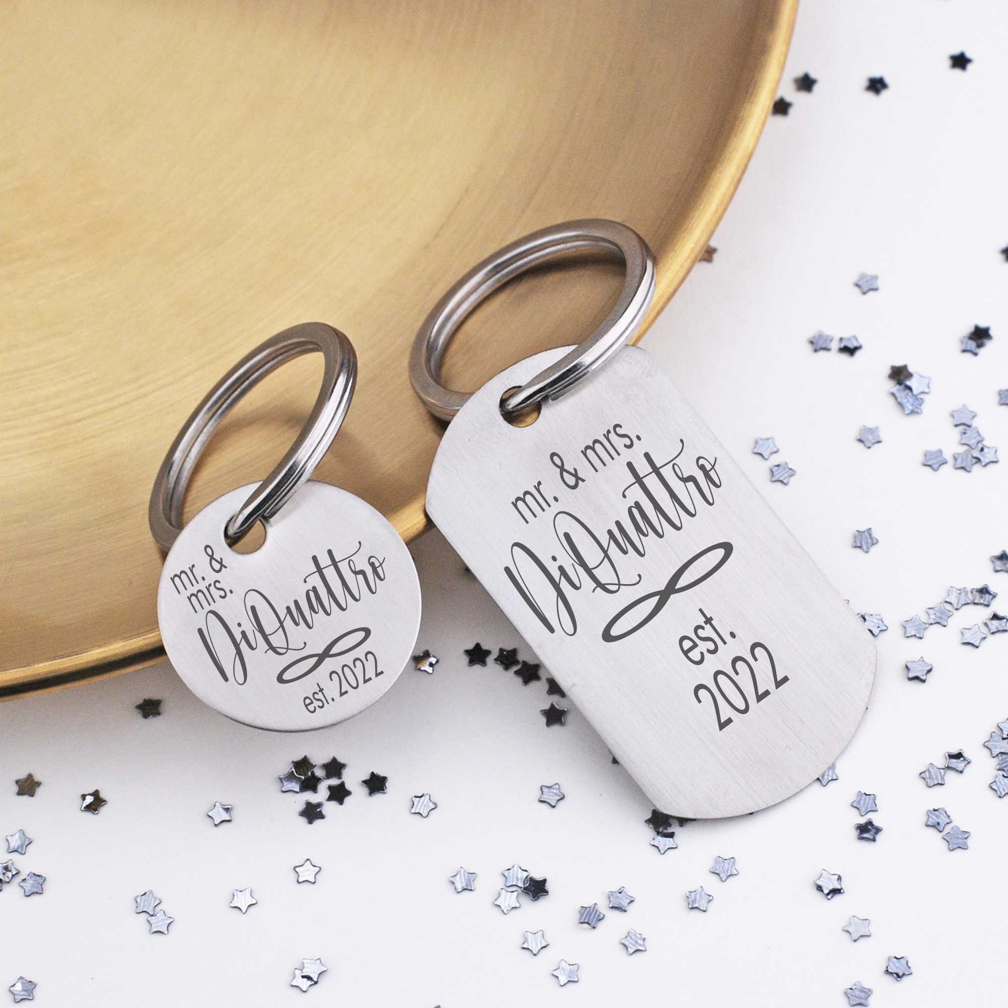 Infinity Symbol - Couple's Keychain Set - Love, Georgie